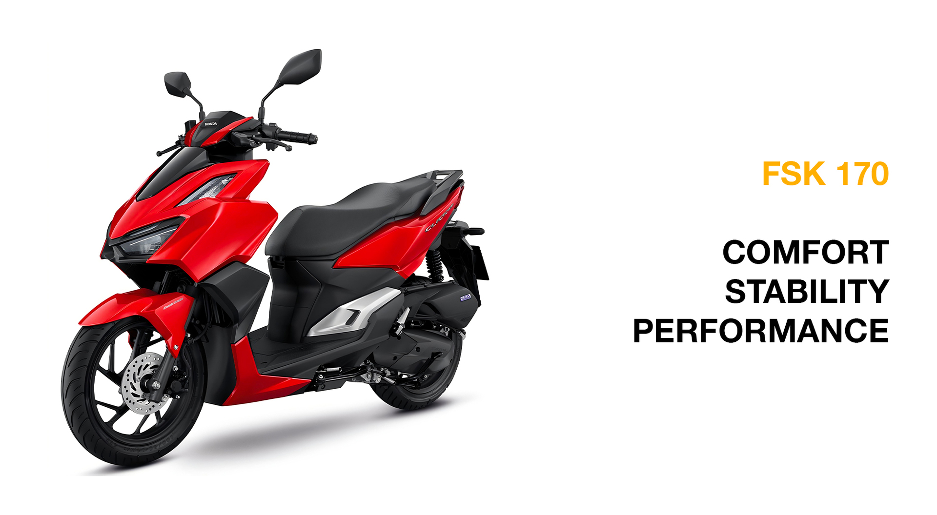 Öhlins suspension for Honda Click 160