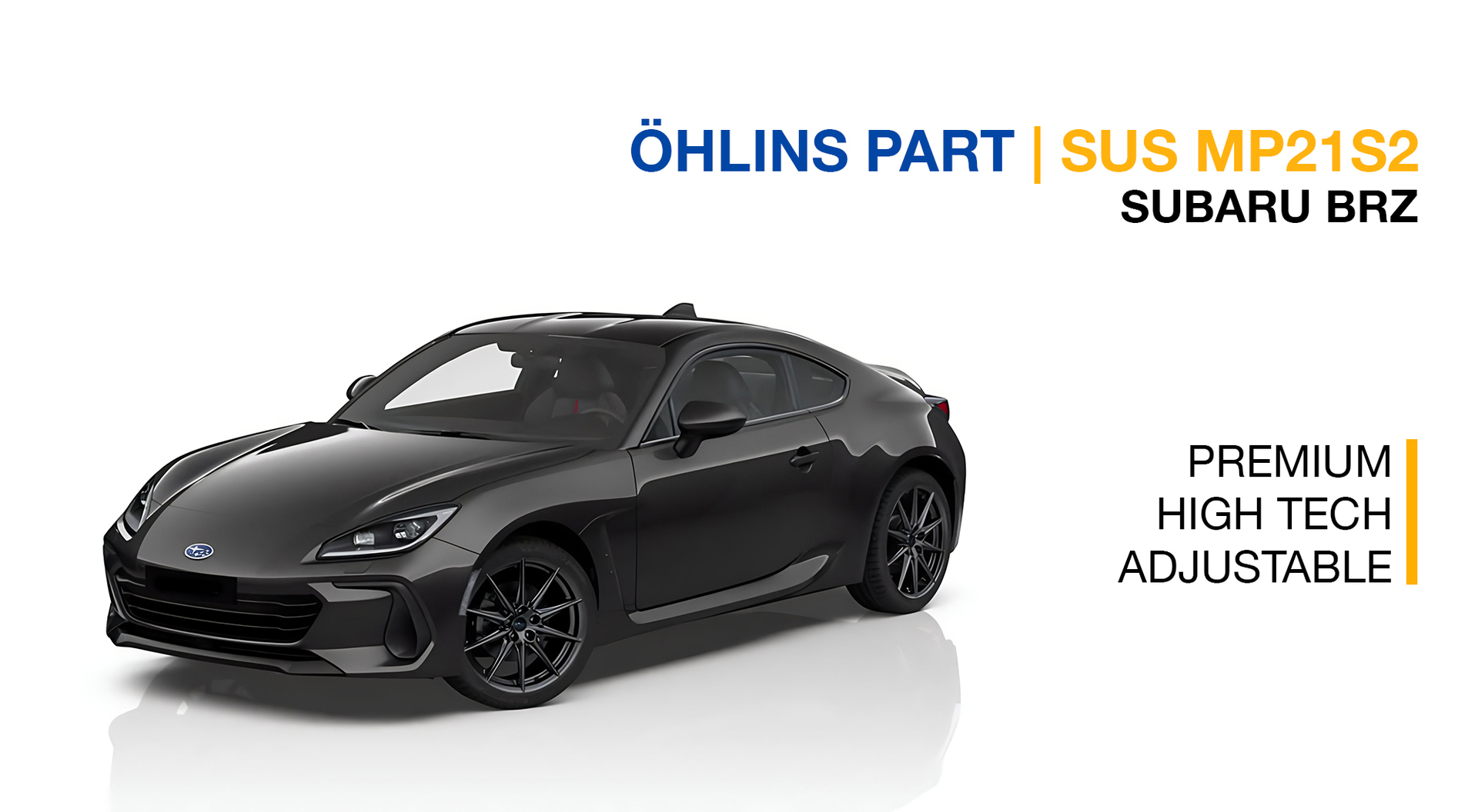 Öhlins Road & Track suspension for Subaru BRZ